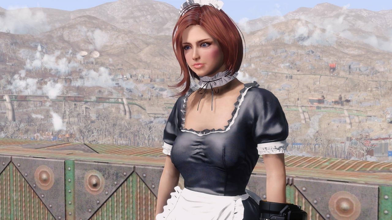 【Fallout 4】French Maid FO4 (CBBE – CBBEPhysics – BodySlide) – TRE-MAGA