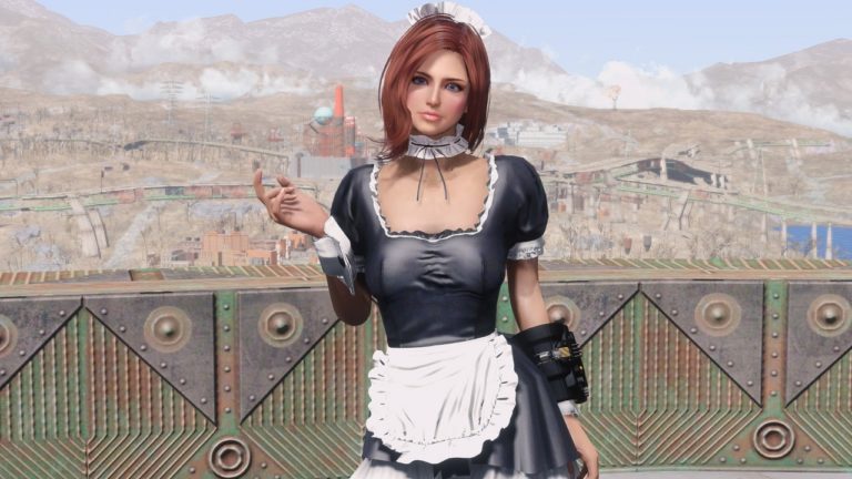 【Fallout 4】French Maid FO4 (CBBE – CBBEPhysics – BodySlide) – TRE-MAGA