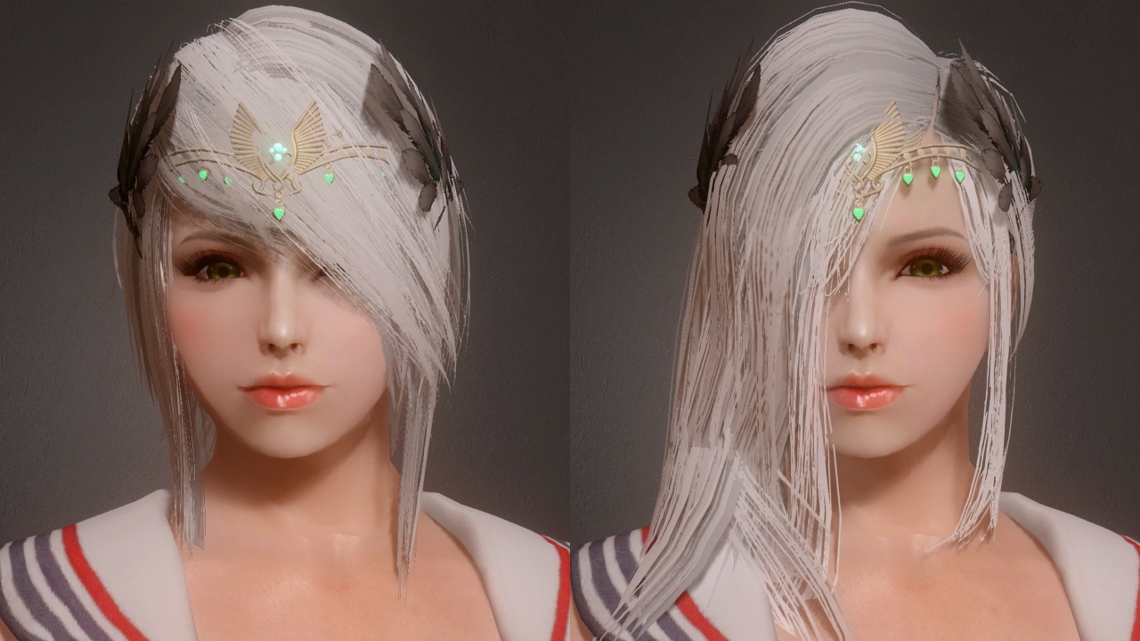 Skyrim 髪型ぱっつん _ Tullius Wig Pack – PPJA
