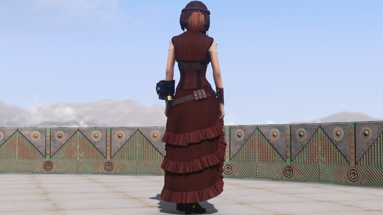 【Fallout 4】Ashara FO4 Steampunk Lady – TRE-MAGA