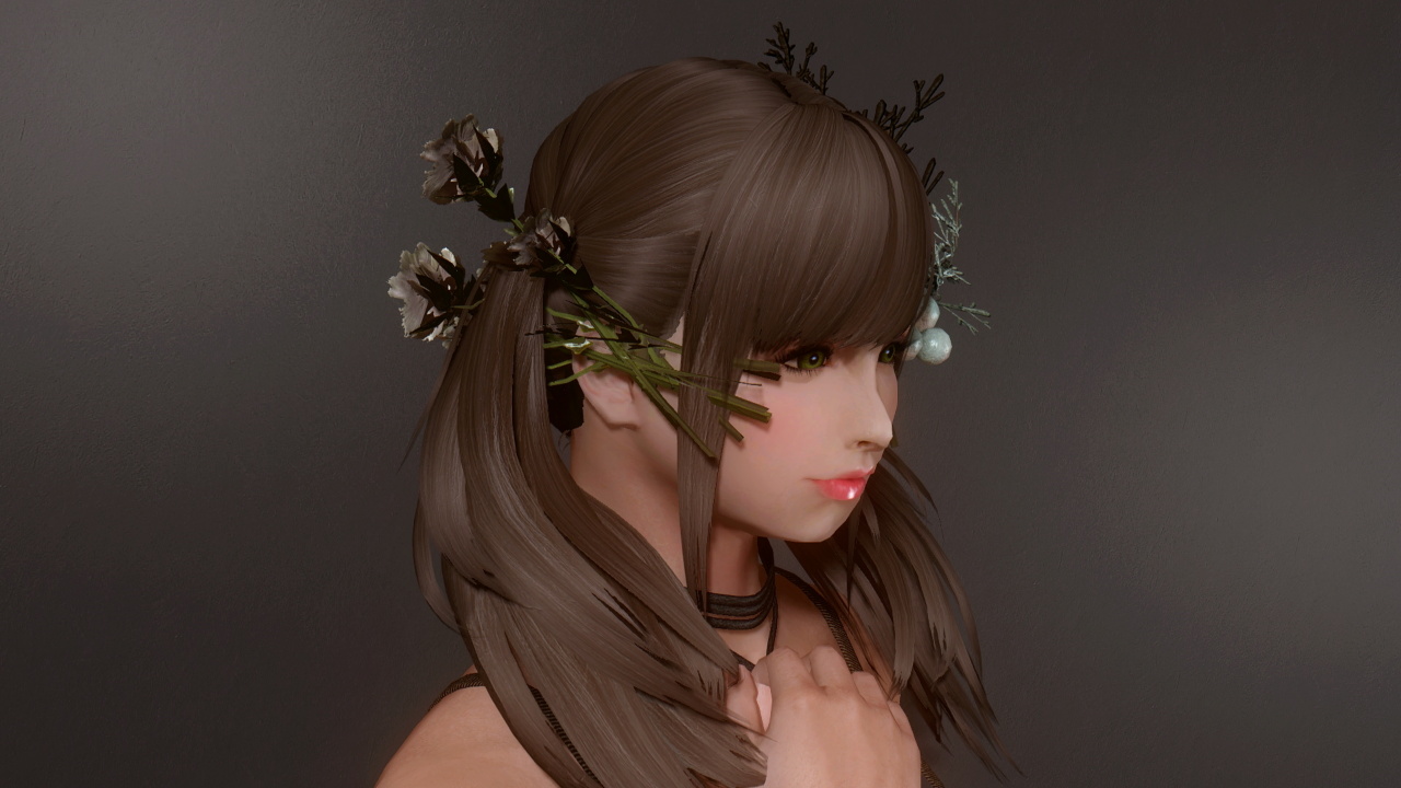 【Skyrim】DreamBurrows Floral Head Accessory – TRE-MAGA