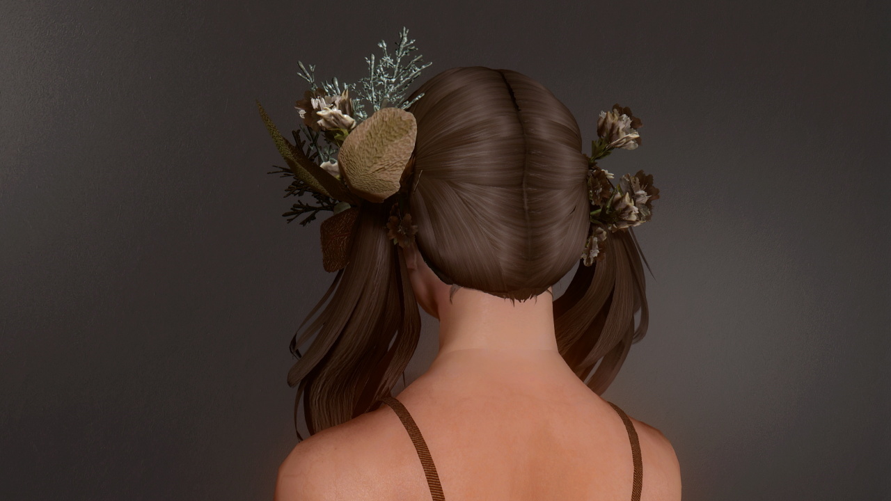 【Skyrim】DreamBurrows Floral Head Accessory – TRE-MAGA
