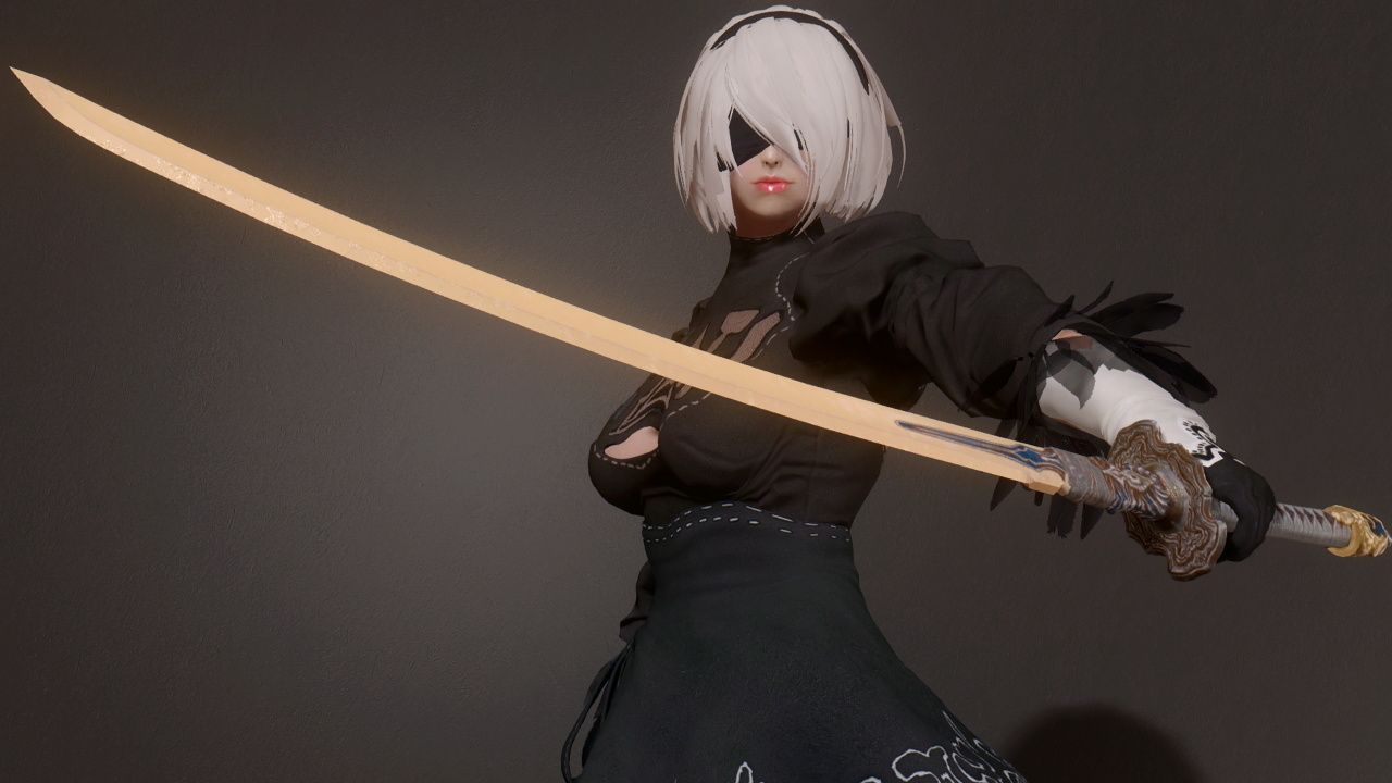 【Skyrim】NieR:Automata Weapon Pack (Small Swords編) – TRE-MAGA