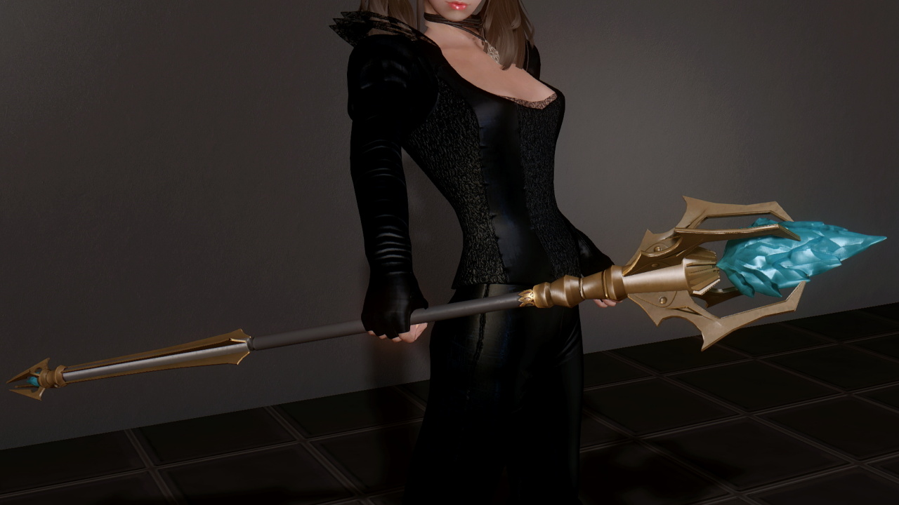 【Skyrim】Daedric Dwarven Staff – TRE-MAGA