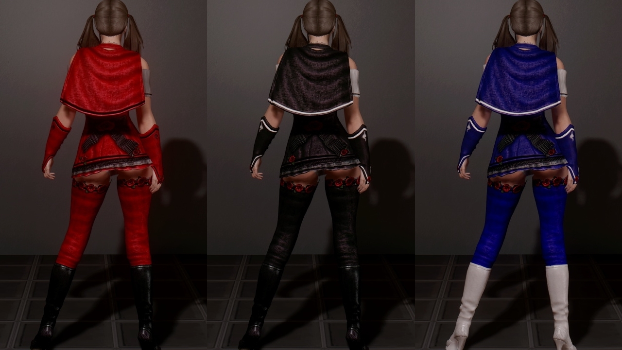 【Skyrim】Gwelda Red Riding Hood Outfit Retexture – TRE-MAGA