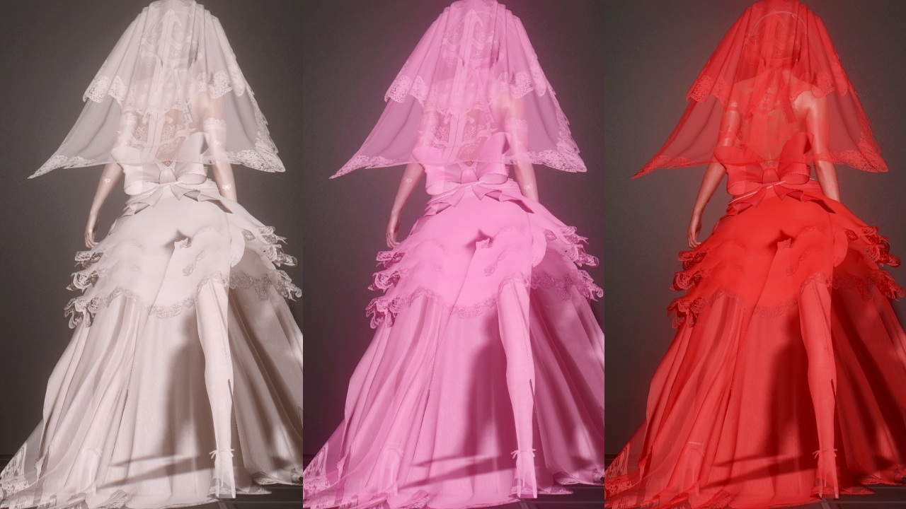 【Skyrim】Haku Wedding Dress – TRE-MAGA