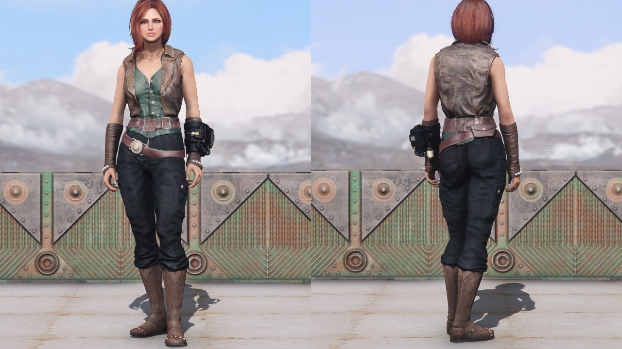 【Fallout 4】Just another Cait Outfit – TRE-MAGA