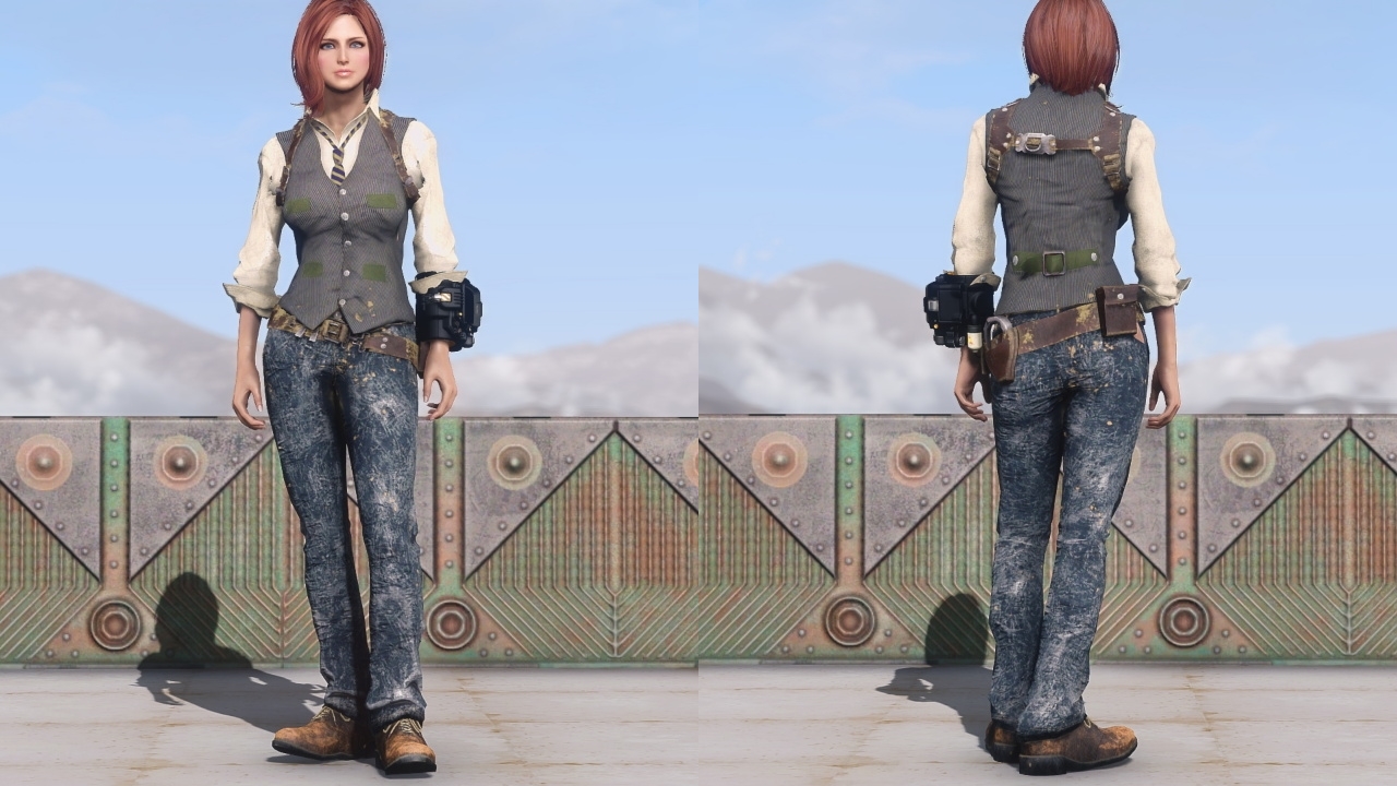 【Fallout 4】Evil Detective mesh replacer – TRE-MAGA