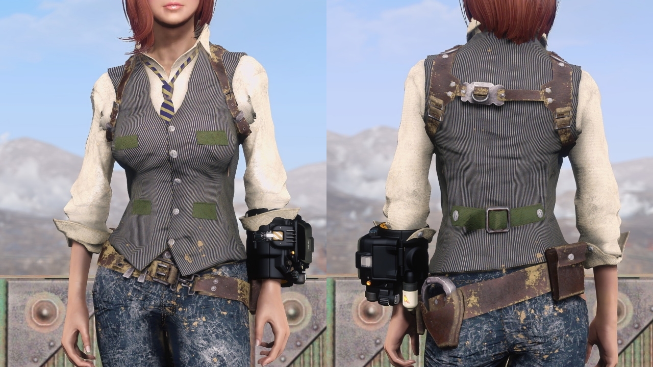 【Fallout 4】Evil Detective mesh replacer – TRE-MAGA