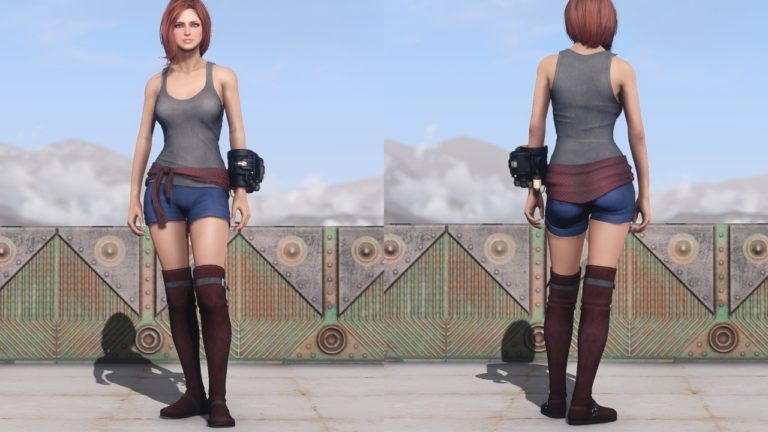 【Fallout 4】Simply Clothes for Female – TRE-MAGA