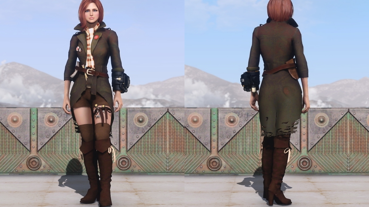 【Fallout 4】True Reporter – Piper Outfit Redone – TRE-MAGA