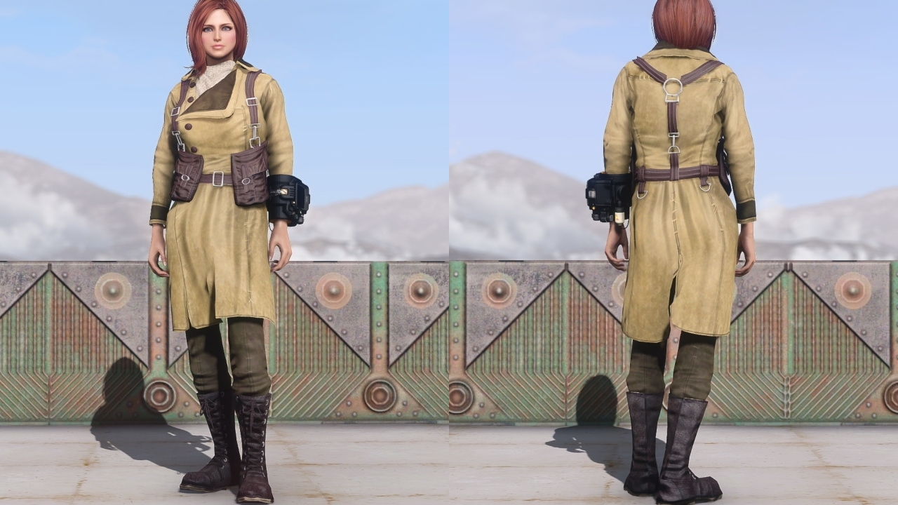 【Fallout 4】Railroad Uniform – TRE-MAGA