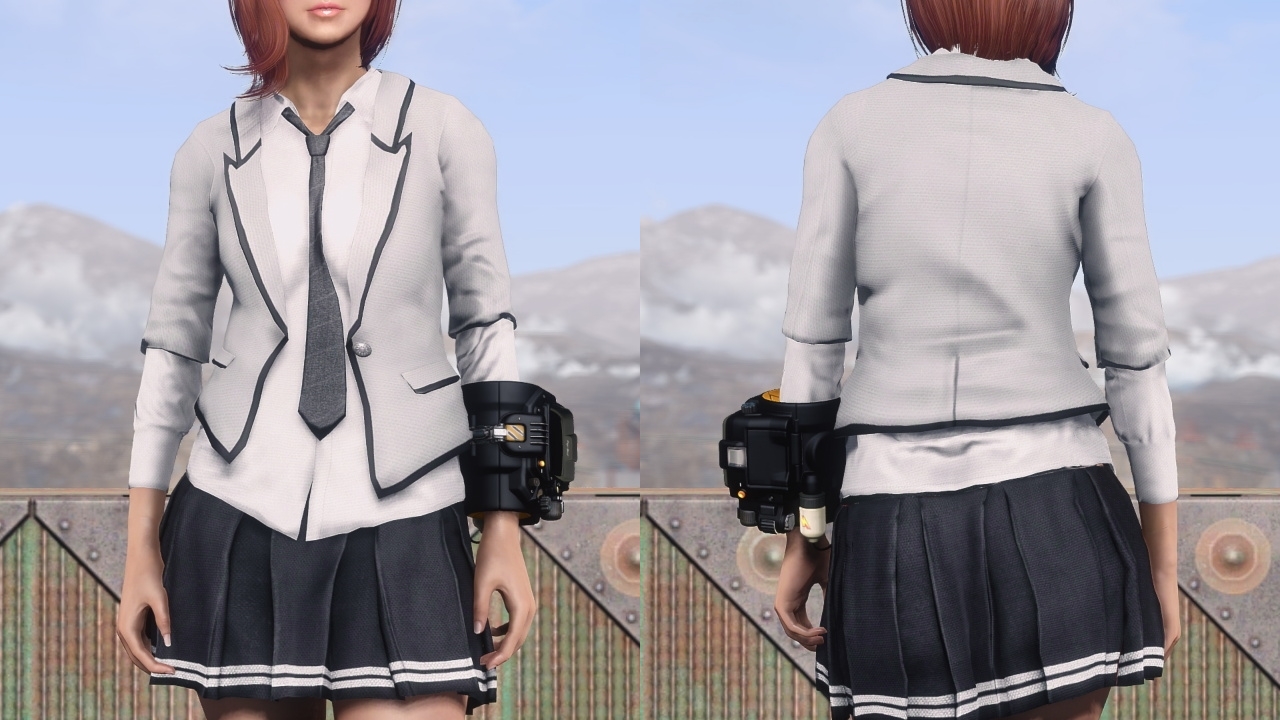 【Fallout 4】School Uniform – TRE-MAGA