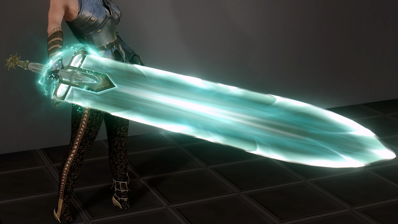 【Skyrim】Tempest Snow Elven Sword – TRE-MAGA