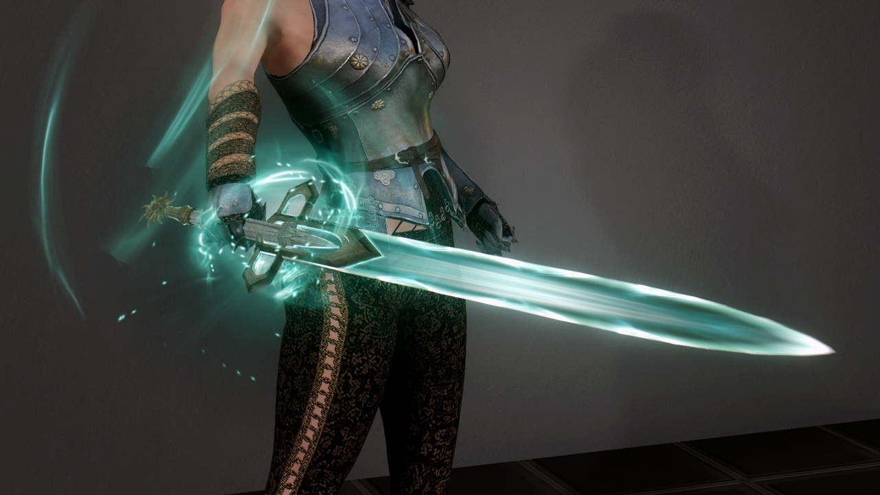 【Skyrim】Tempest Snow Elven Sword – TRE-MAGA