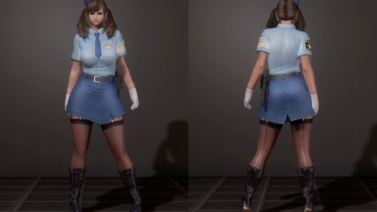 【Skyrim】Cops Lady Uniform – TRE-MAGA