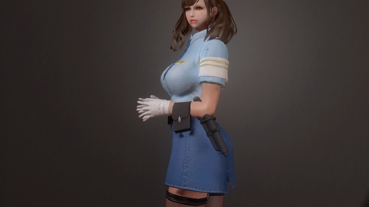 【Skyrim】Cops Lady Uniform – TRE-MAGA