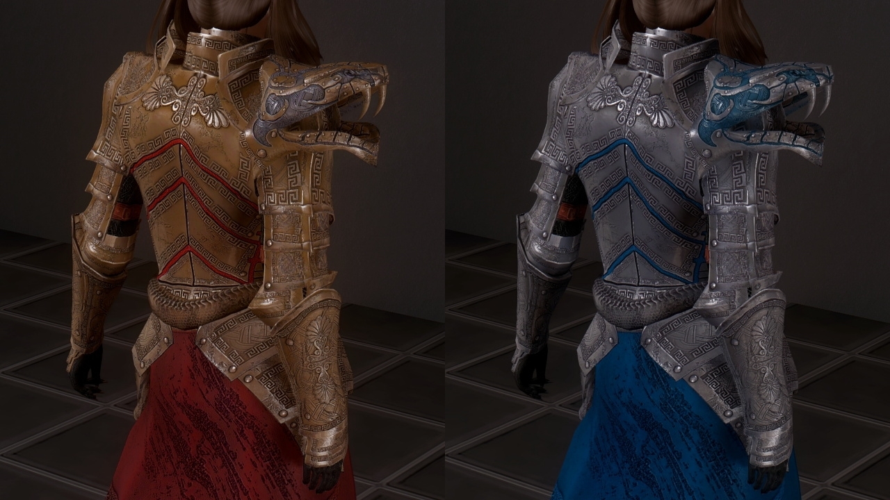 【Skyrim】Medusa Drakul armors and Thanatos dragon – TRE-MAGA