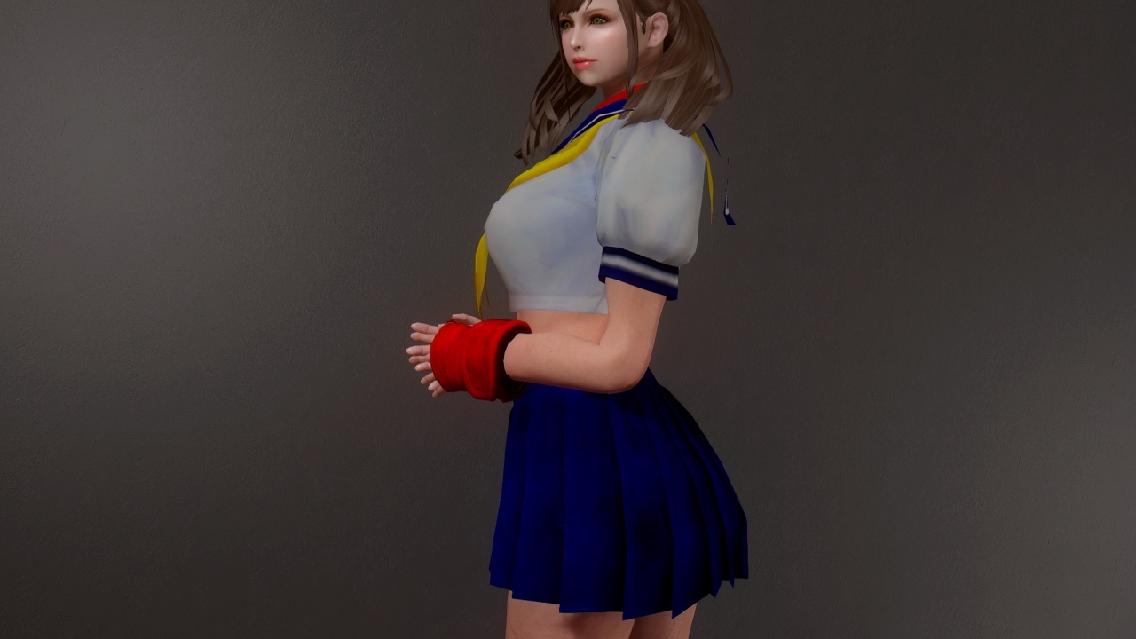 【Skyrim】Sakura SF4 Outfit – TRE-MAGA