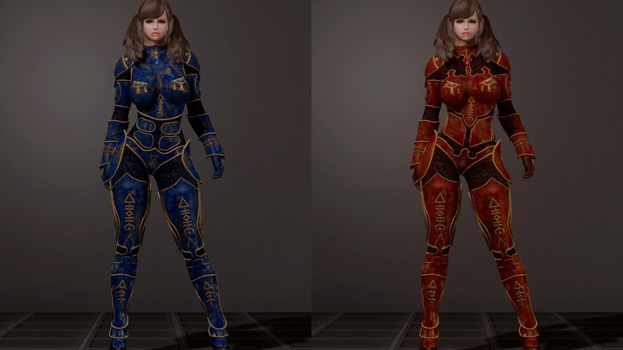 【Skyrim】Ancient eldar ceremonial and battle armor – TRE-MAGA