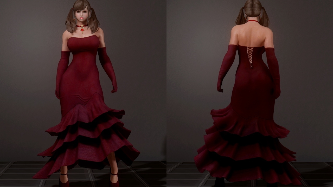【skyrim】party Dress Tre Maga