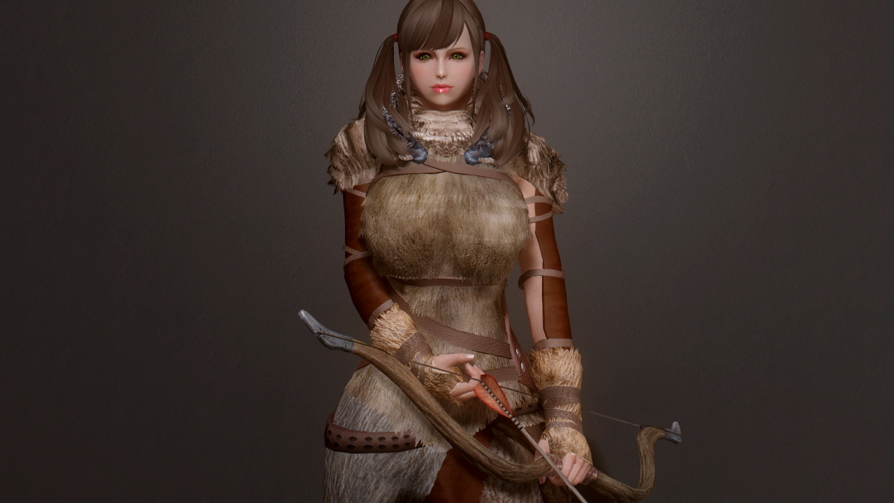 【Skyrim】Fur Huntress Armor – TRE-MAGA