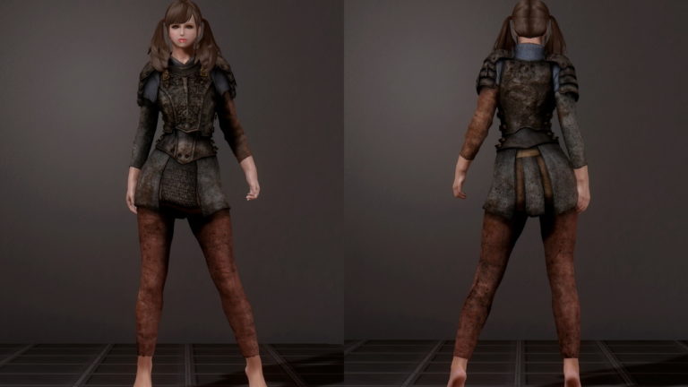 【Skyrim】Snow White Armor – TRE-MAGA