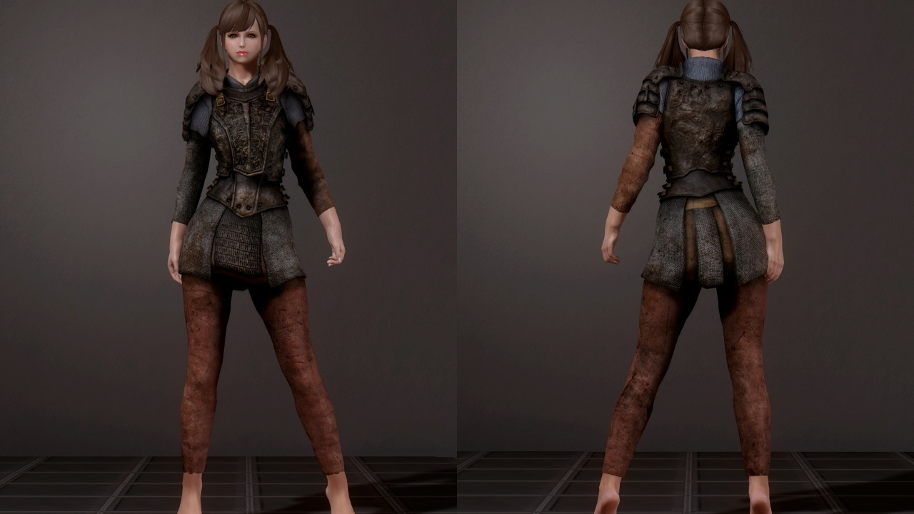 【Skyrim】Snow White Armor – TRE-MAGA