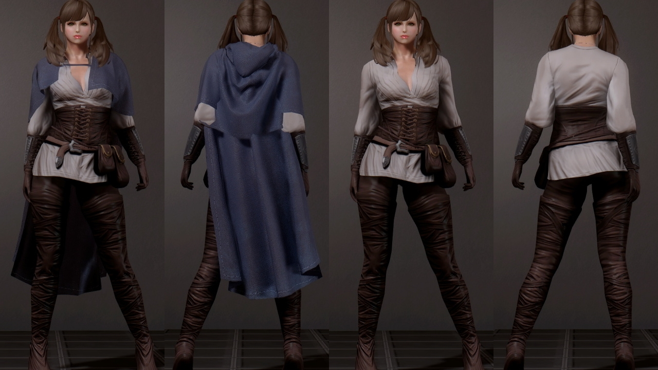 【Skyrim】theRoadstrokers Rogue Sorceress Outfit – TRE-MAGA