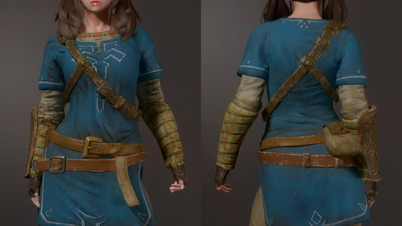 【Skyrim】SWITCH ZELDA GEAR – TRE-MAGA