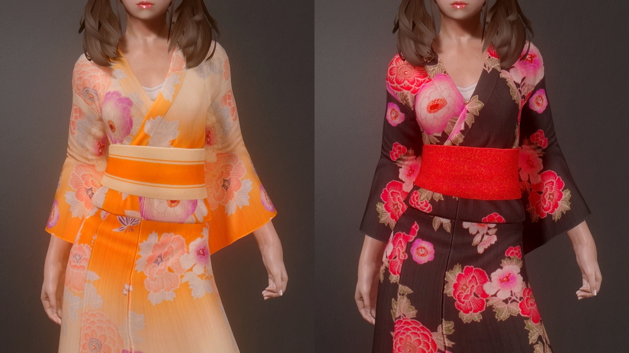 【Skyrim】DOA Summer Festival Yukata – TRE-MAGA