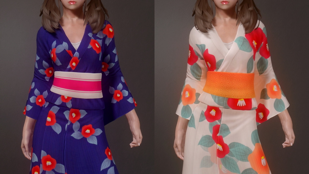【Skyrim】DOA Summer Festival Yukata – TRE-MAGA