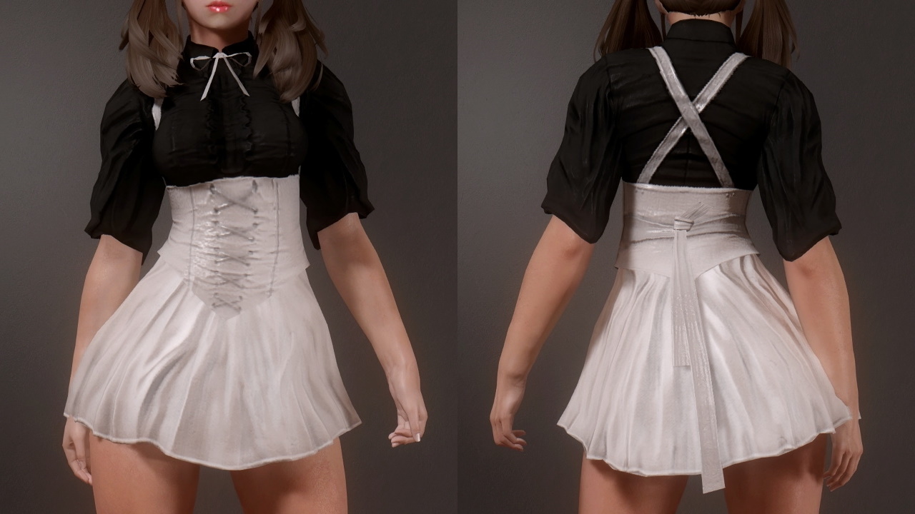 【Skyrim】Vindictus Dorothy Robes – TRE-MAGA