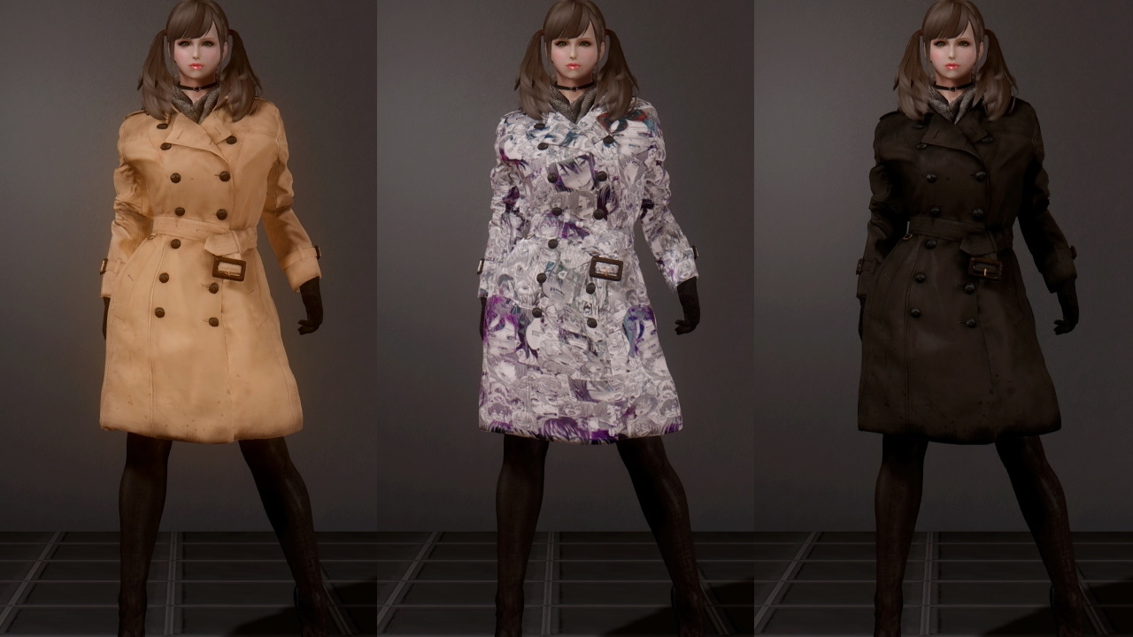 【Skyrim】Ada Wong Coat – TRE-MAGA