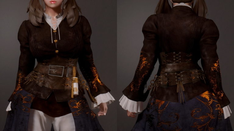 【Skyrim】Maria Outfit – TRE-MAGA