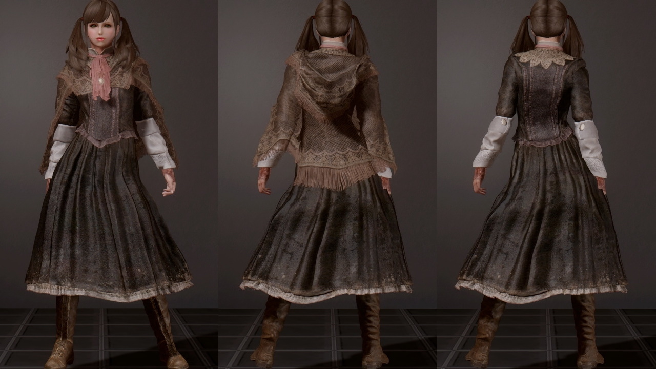 【Skyrim】Bloodborne Plain Doll Armor – TRE-MAGA