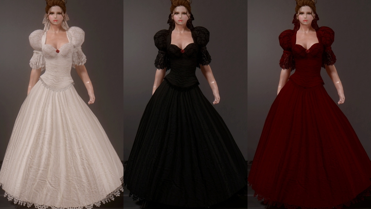 【Skyrim】DE Wedding Dress – TRE-MAGA