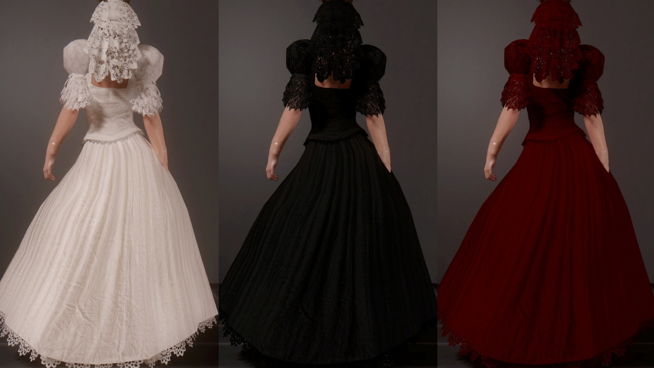【Skyrim】DE Wedding Dress – TRE-MAGA