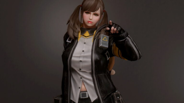 【Skyrim】GFL UMP45 outfit – TRE-MAGA