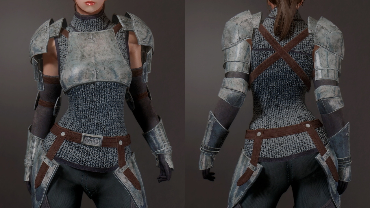 【Skyrim SE】Fighter’s Chainmail – TRE-MAGA
