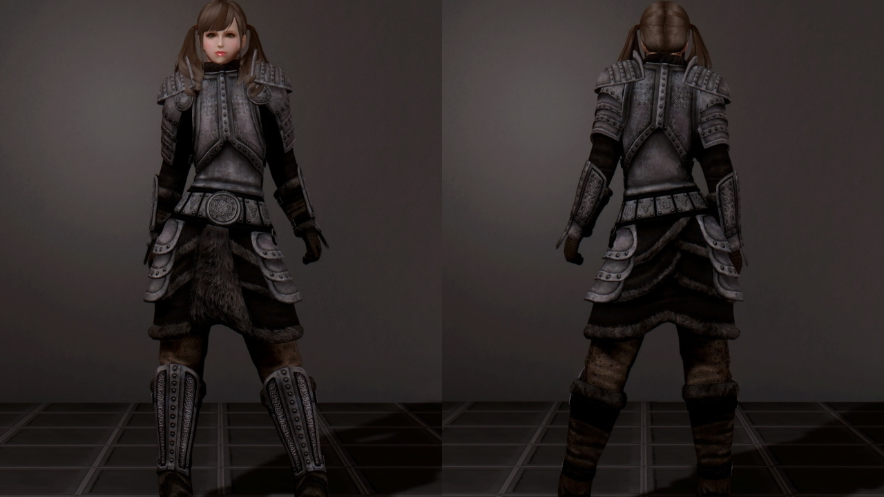 【Skyrim】Ahzidal’s Armor Set – My version – TRE-MAGA
