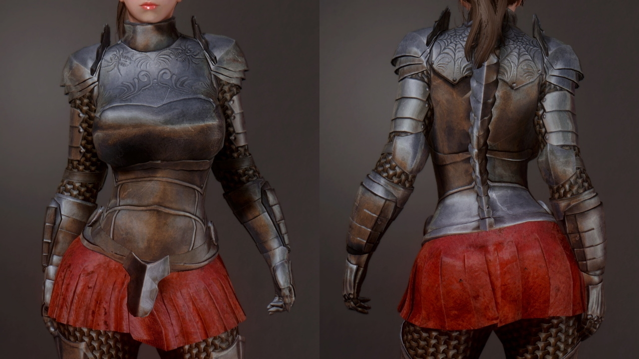 【Skyrim SE】Steel Falcon Armour Set – TRE-MAGA