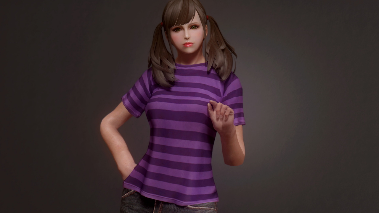 【Skyrim】Hepsy Basic Wears (Tee+Jeans 1) – TRE-MAGA