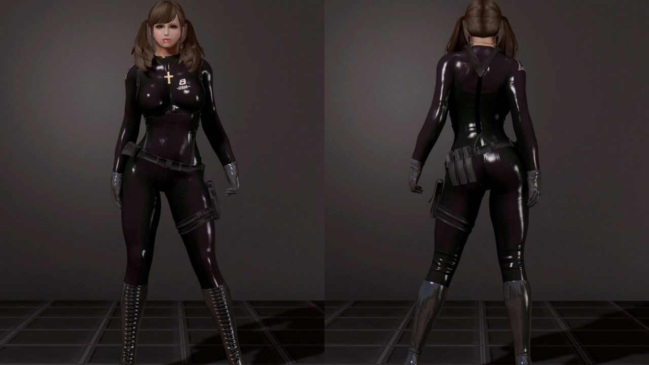 【Skyrim】Latex Saint Nun – TRE-MAGA