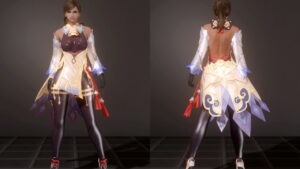 【Skyrim SE】Ganyu Cloth – TRE-MAGA