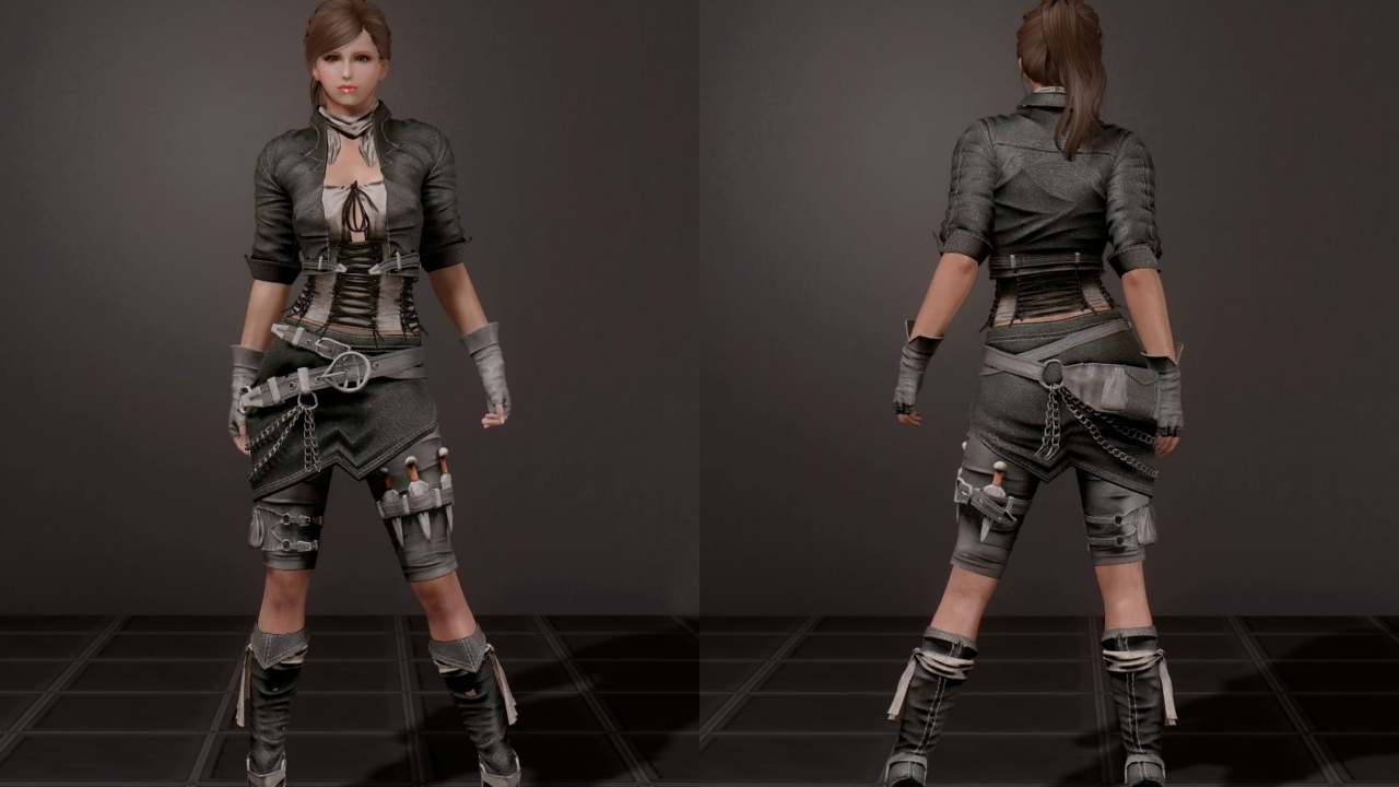 【Skyrim SE】Rogue Armour HD – TRE-MAGA