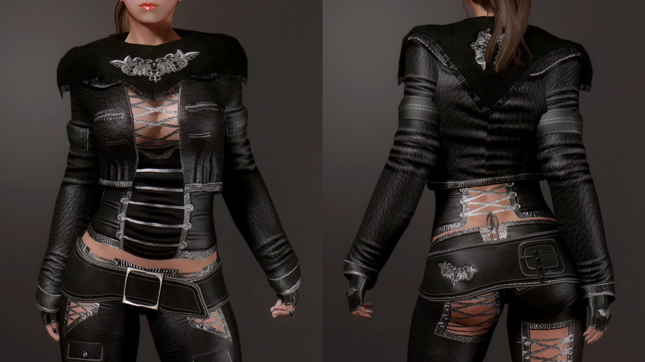 【Skyrim SE】Ov Leather Armor SSE – TRE-MAGA