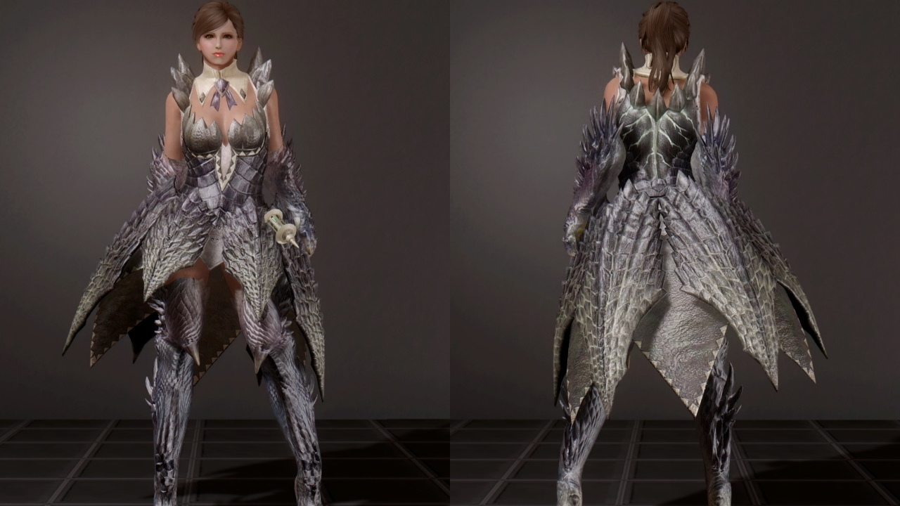 【Skyrim SE】MHW_Alatreon(Escadora)&wig – TRE-MAGA