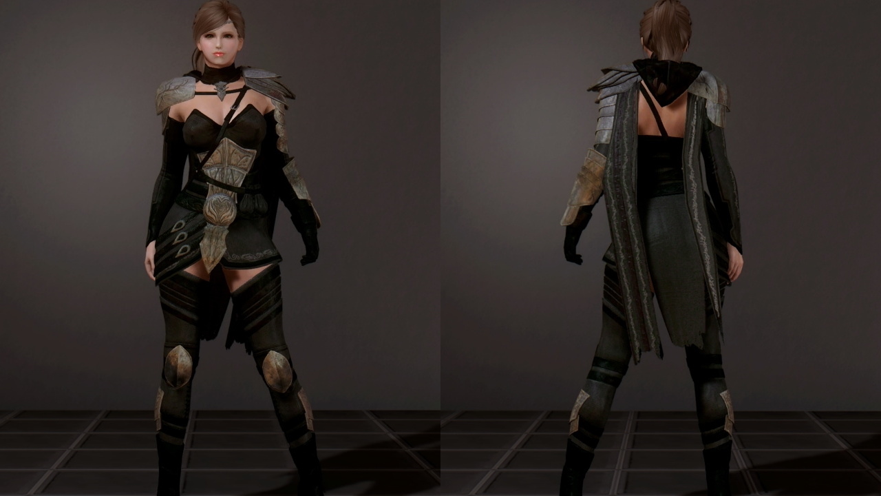 【Skyrim SE】Gloomy ESO Altmer Armor – TRE-MAGA