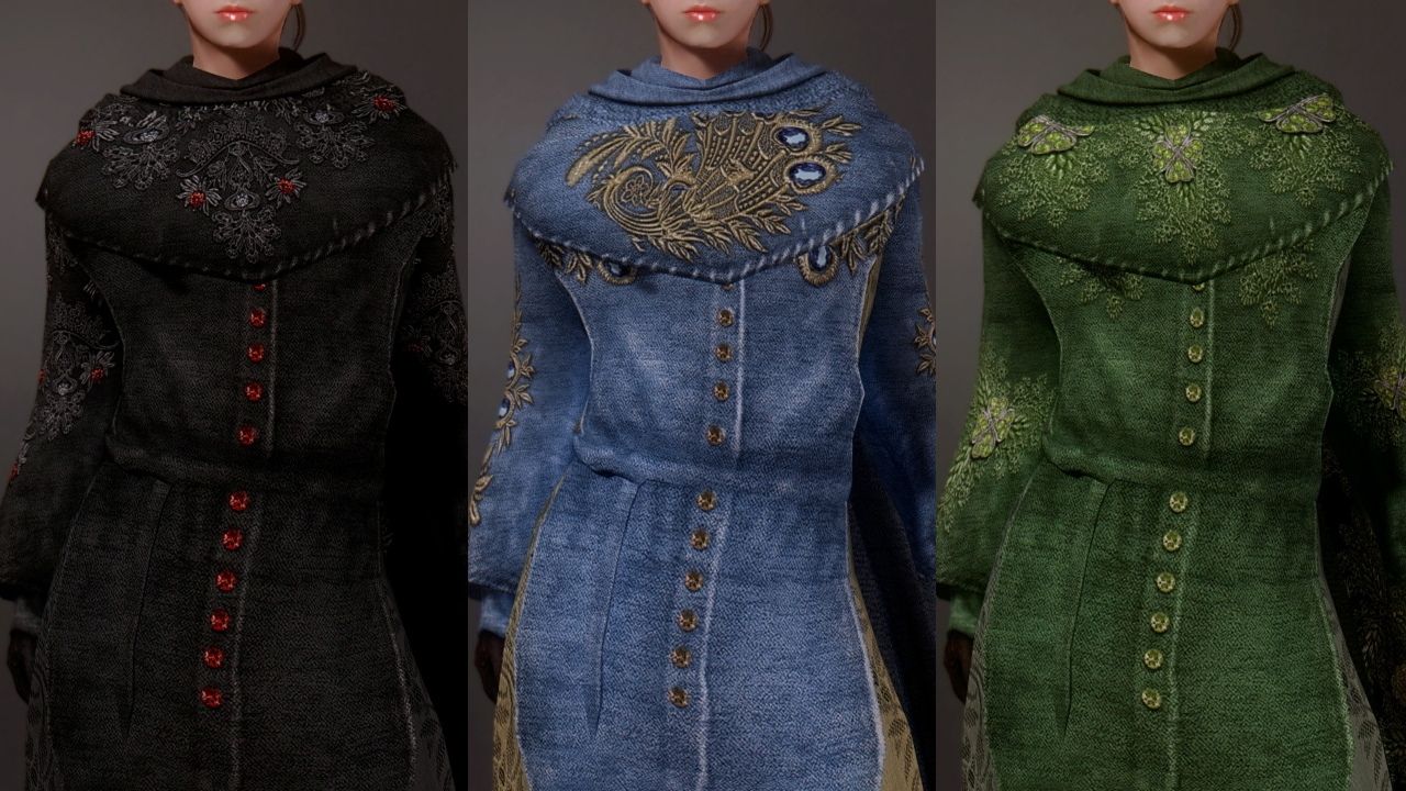 【Skyrim SE】Velvet Robes and Cloaks SSE – TRE-MAGA
